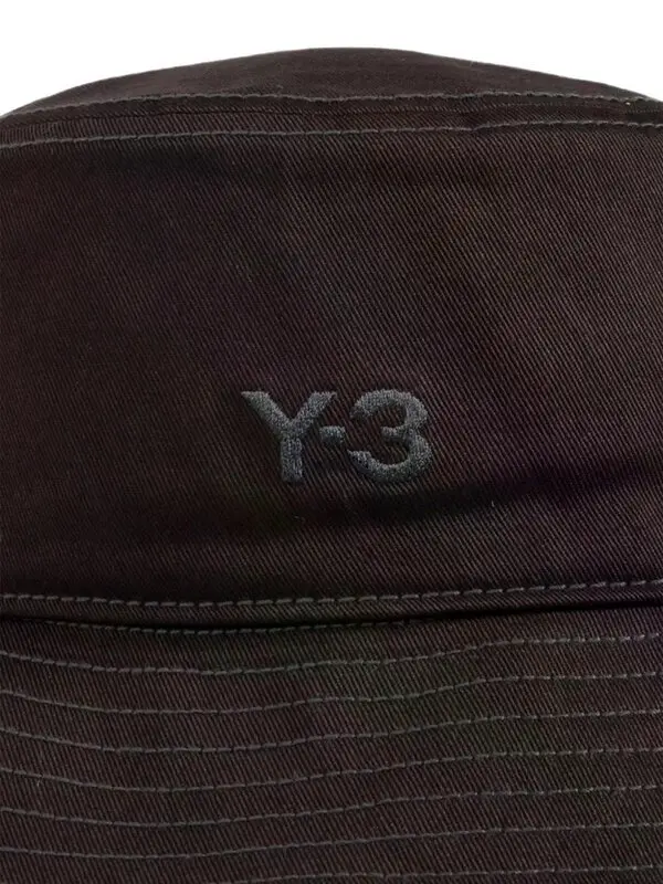 Y3 Logo-embroidered Bucket Hat