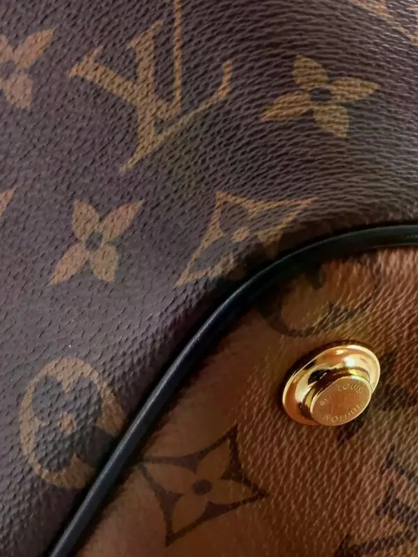 LOUIS VUITTON Vanity Satchel Reverse Monogram Canvas Pm - Brown