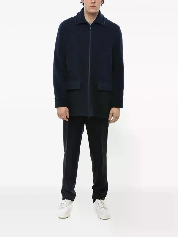 Corneliani Zip-up Four-pocket Coat