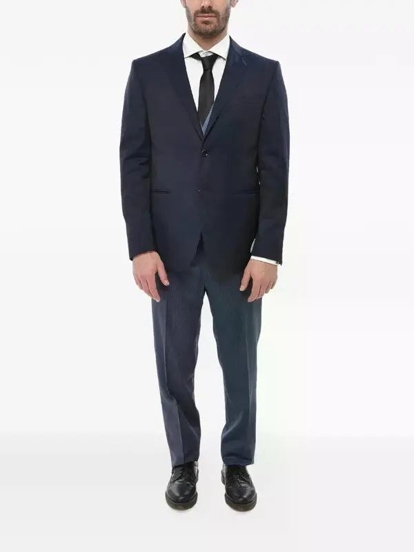 Corneliani Single-breasted Pinstriped Suit