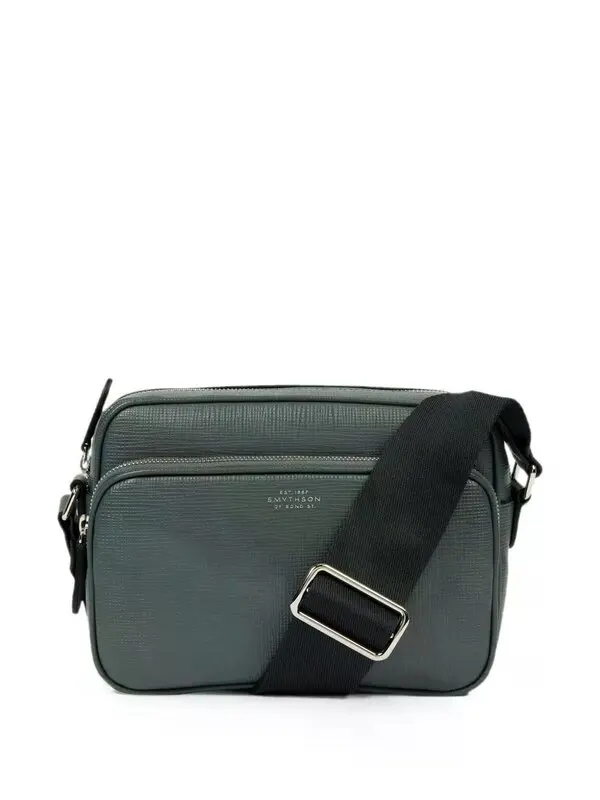 Smythson Double-zip Shoulder Bag - Green