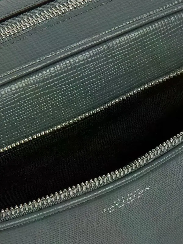 Smythson Double-zip Shoulder Bag