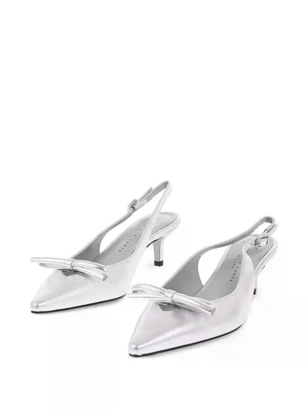 Roberto Festa Bow-detail Slingback Pumps