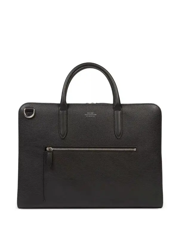 Smythson Ultra Slim Ludlow Leather Briefcase