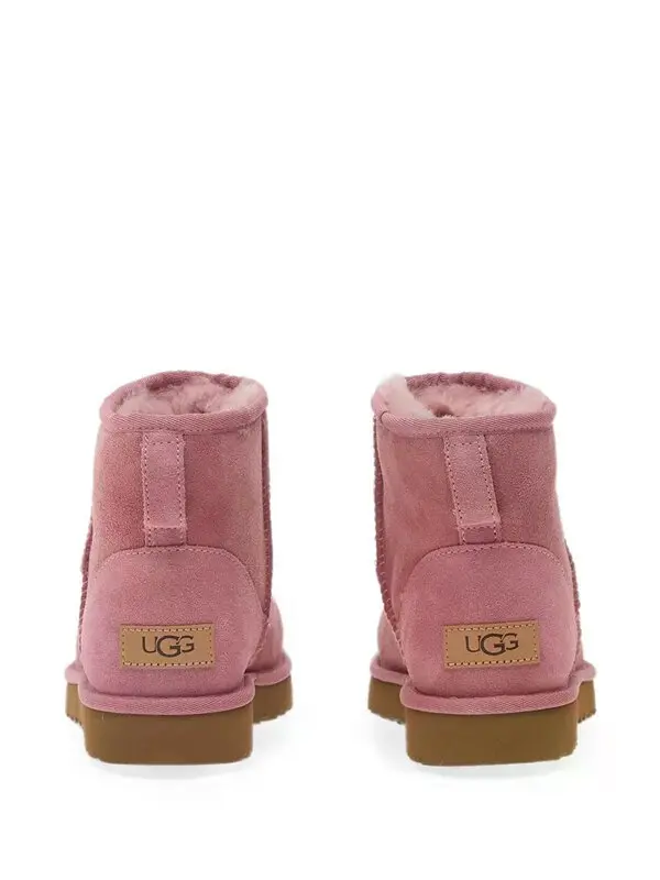 UGG Classic Mini Ii Shearling-lined Suede Ankle Boots