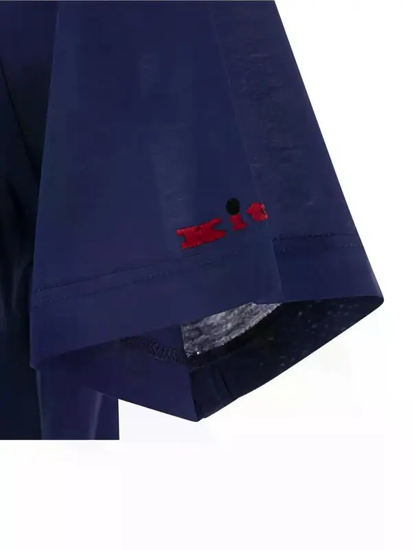 Kiton Embroidered-logo Crew-neck T-shirt