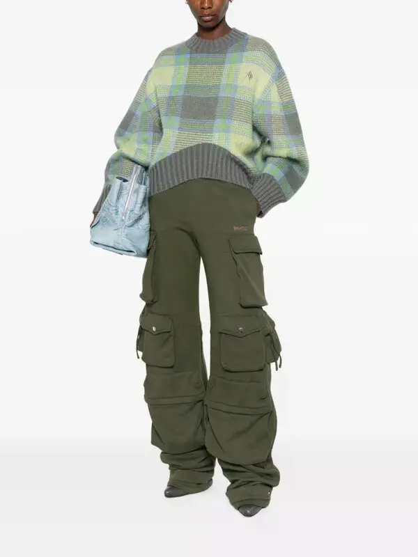 Attico Check-pattern Sweater