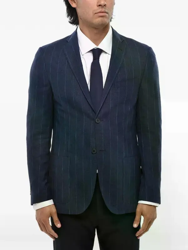 Corneliani Pinstripe Wool-blend Blazer