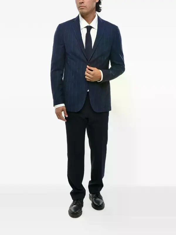 Corneliani Pinstripe Wool-blend Blazer