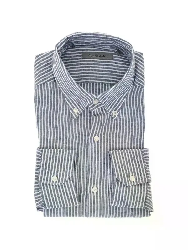 Corneliani Striped Button-down Shirt