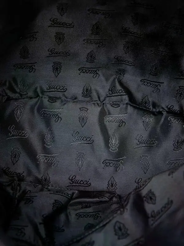Gucci Patent Leather Hysteria Satchel - Black
