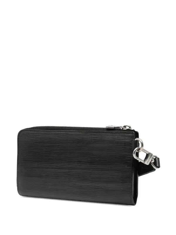 LOUIS VUITTON 2021-2026 Epi Zippy Dragonne Wallet Long Wallets