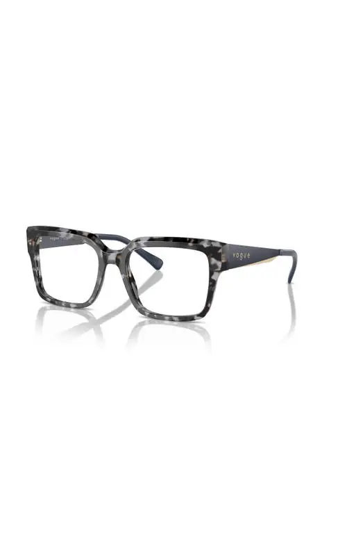 VOGUE EYEWEAR 53mm Rectangle Optical Glasses