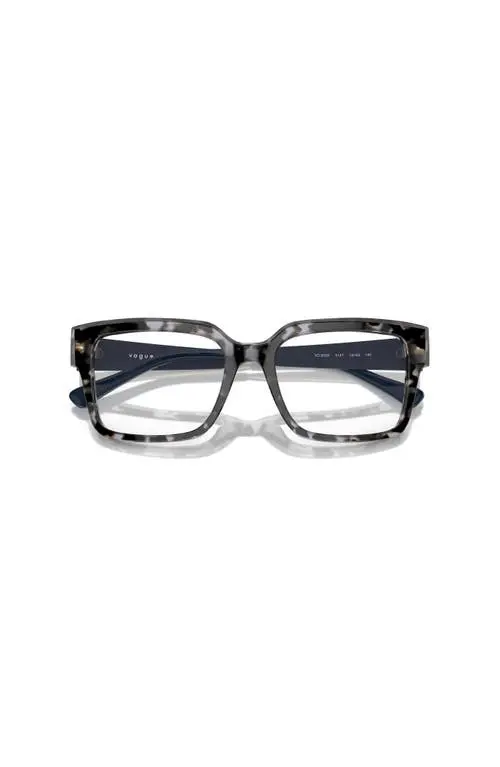 VOGUE EYEWEAR 53mm Rectangle Optical Glasses