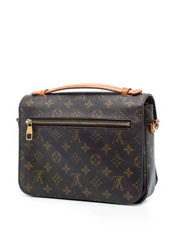 LOUIS VUITTON 2016 Monogram Pochette Metis Satchel