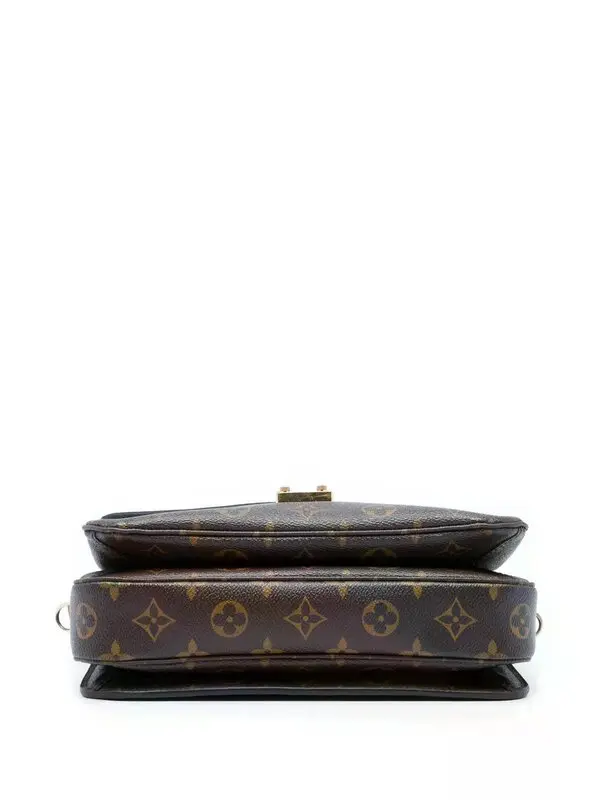 LOUIS VUITTON 2016 Monogram Pochette Metis Satchel