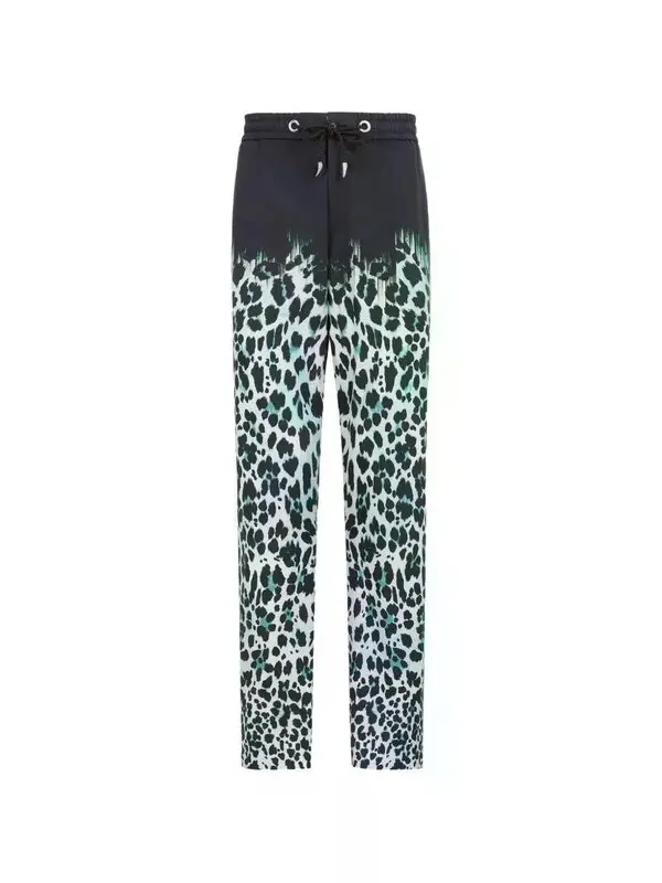 Roberto Cavalli Animal-print Track Pants
