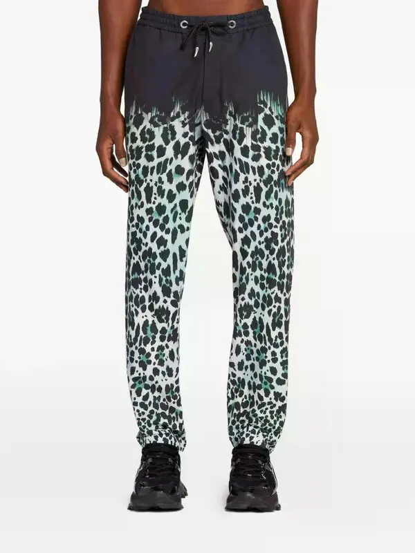 Roberto Cavalli Animal-print Track Pants