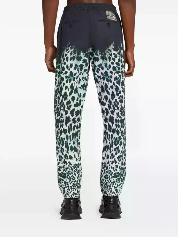 Roberto Cavalli Animal-print Track Pants
