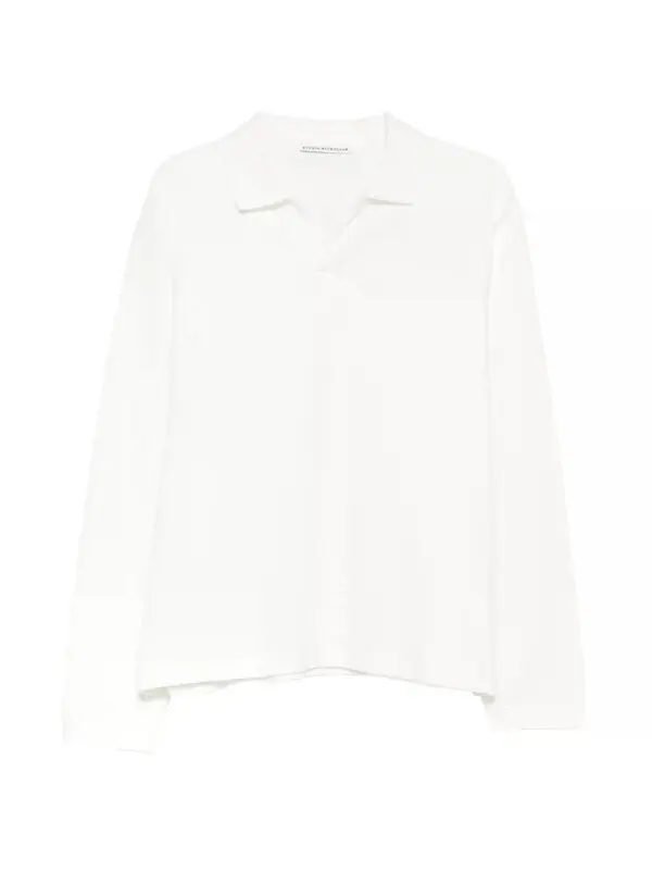 Studio Nicholson Long Sleeve V-neck Sweatshirt