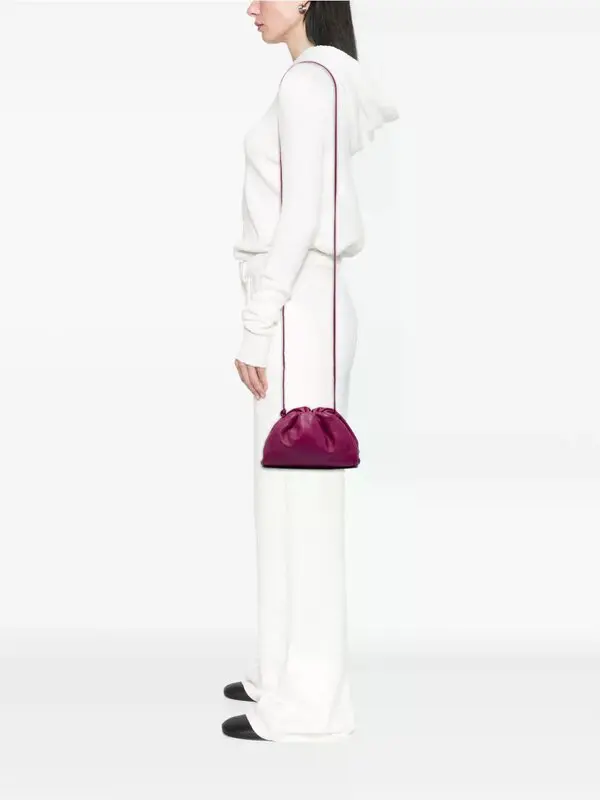 Bottega Veneta The Mini Pouch Crossbody Bag - Purple