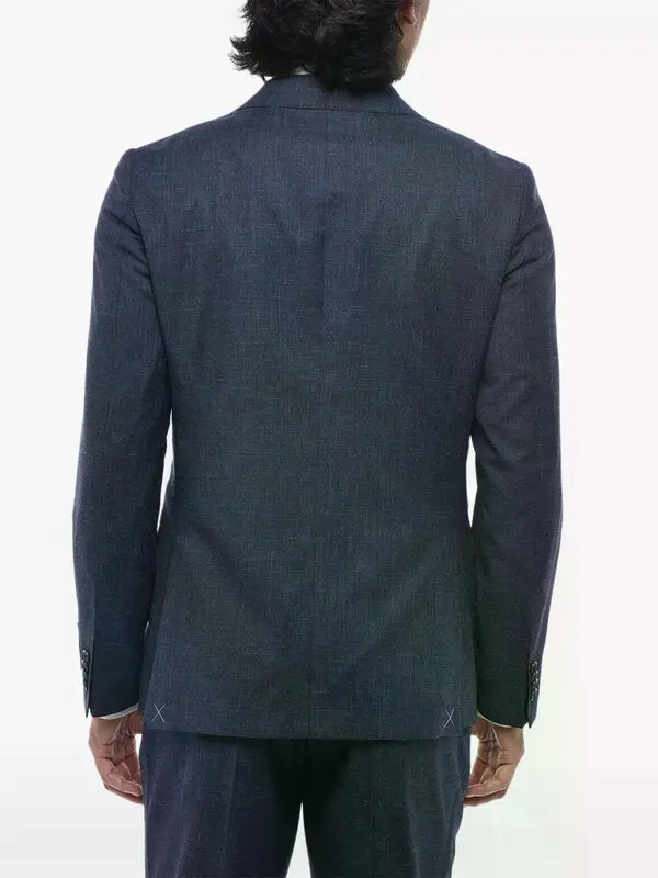 Corneliani Checked Single-breasted Suit