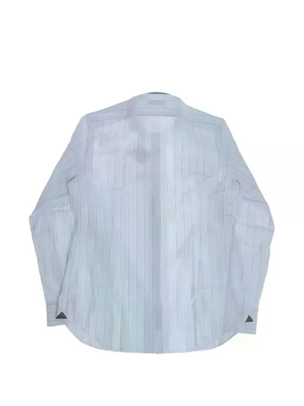 Corneliani Striped French-collar Shirt