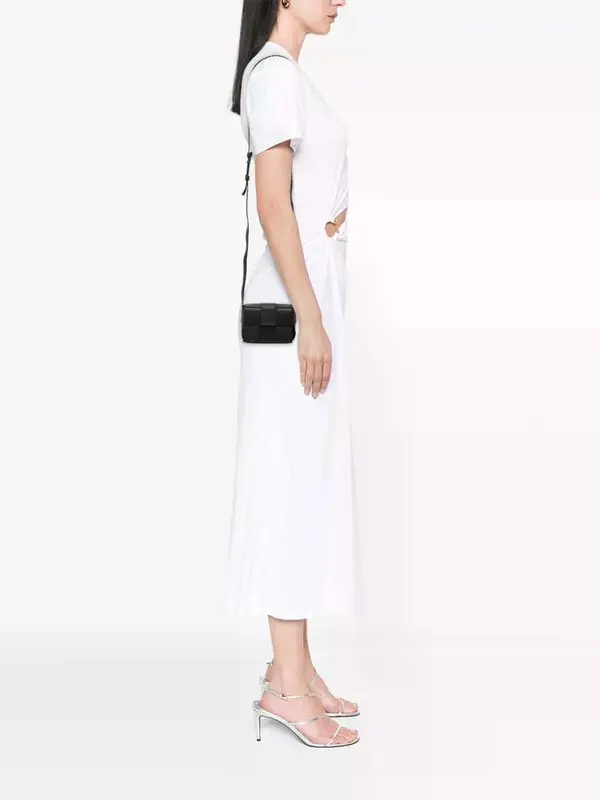 Bottega Veneta Extra Mini Nappa Maxi Intrecciato Cassette Crossbody Bag - Black