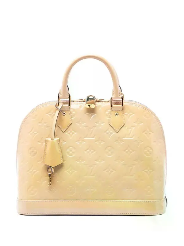 LOUIS VUITTON 2013 Monogram Vernis Alma Pm Handbag
