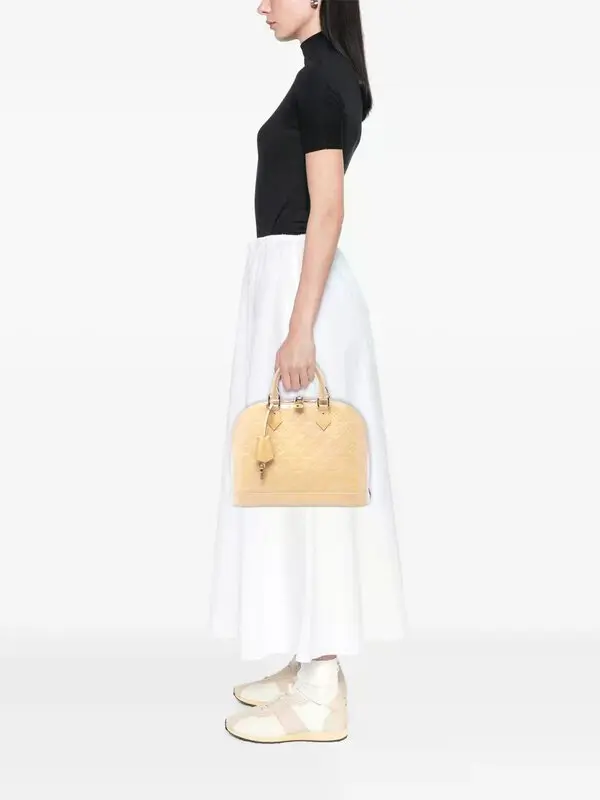 LOUIS VUITTON 2013 Monogram Vernis Alma Pm Handbag