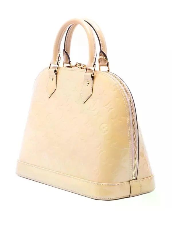 LOUIS VUITTON 2013 Monogram Vernis Alma Pm Handbag