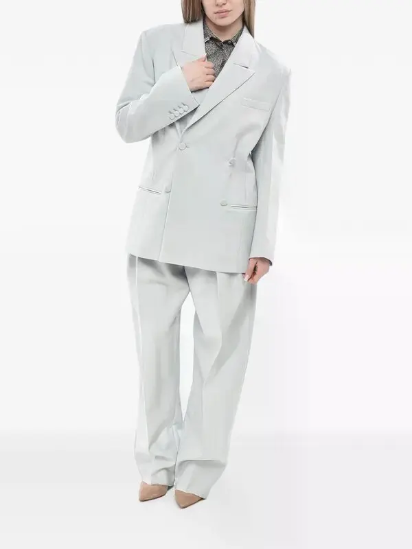 SUPER BLOND Double-breasted Oversized Blazer
