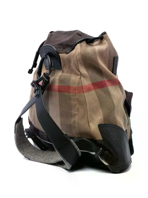 Burberry 2000-2017 Mega Check Canvas Korbin Backpack