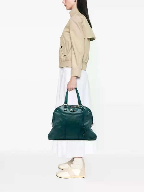 Saint Laurent 20th Century Large Leather Muse Handbag