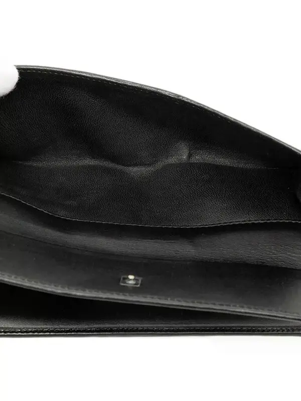 Gucci 2000-2015 Canvas And Leather Web Continental Wallet Long Wallets