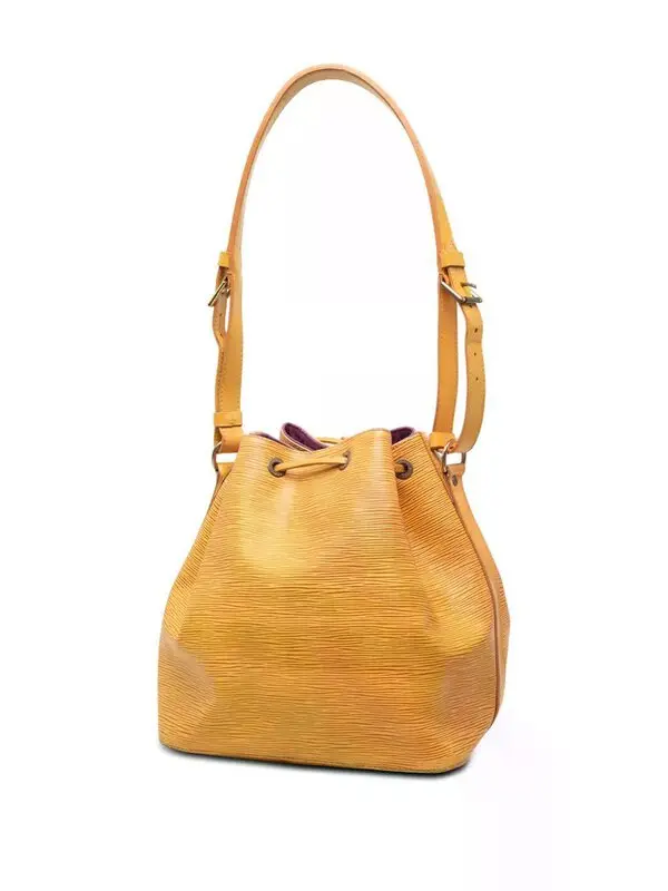 LOUIS VUITTON Epi Petit Noe Bucket Bag - Yellow