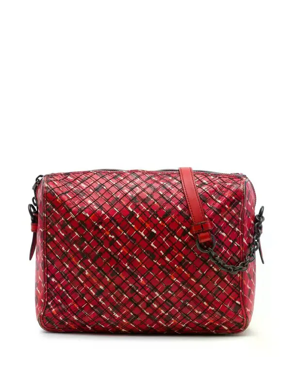 Bottega Veneta Printed Leather Camera Bag