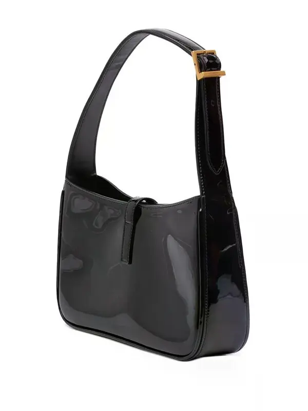 Saint Laurent Le 5 A 7 Patent Leather Shoulder Bag