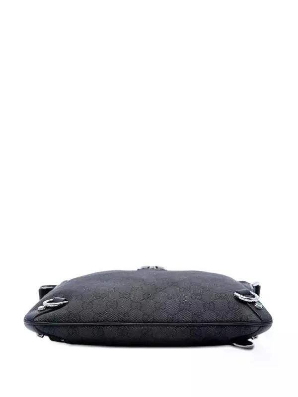 Gucci Gg Monogram Abbey D Ring Crossbody Bag
