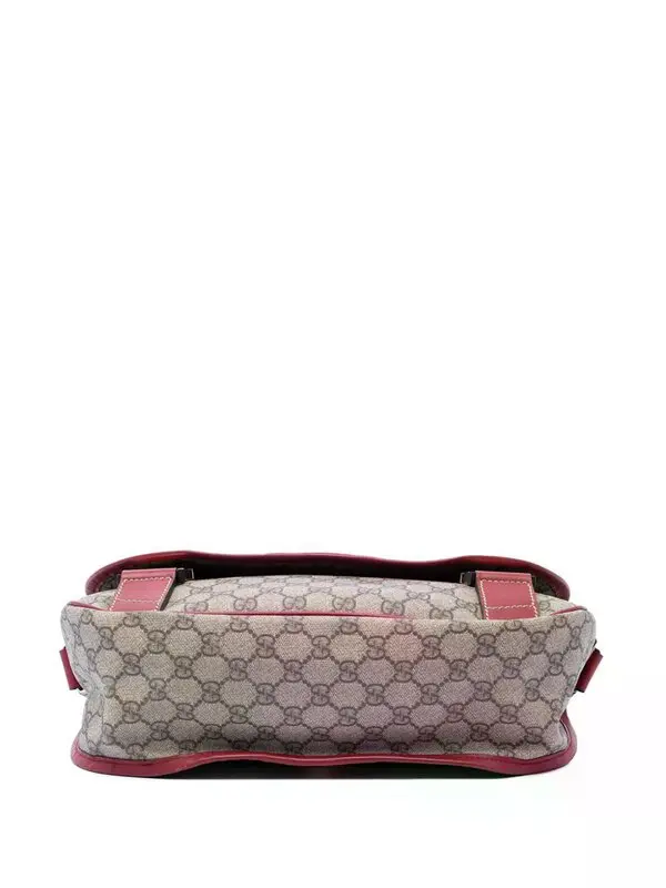 Gucci Gg Supreme Web Crossbody Bag