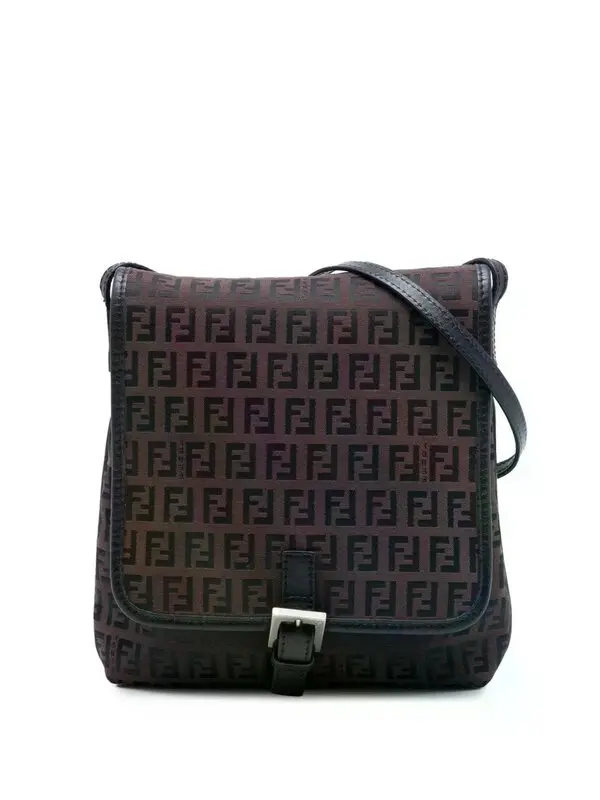 Fendi Zucchino Canvas Crossbody Bag