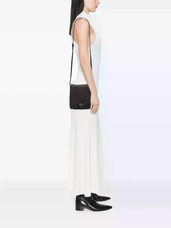 Fendi Zucchino Canvas Crossbody Bag