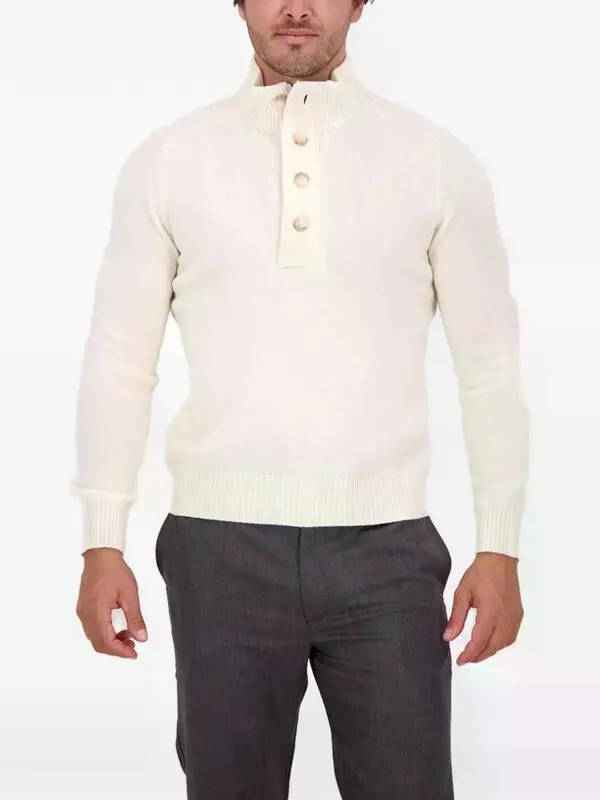 GRAN SASSO Button-fastening Sweater