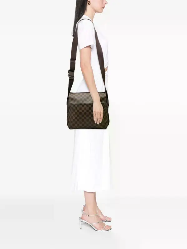 LOUIS VUITTON Damier Ebene Naviglio Crossbody Bag
