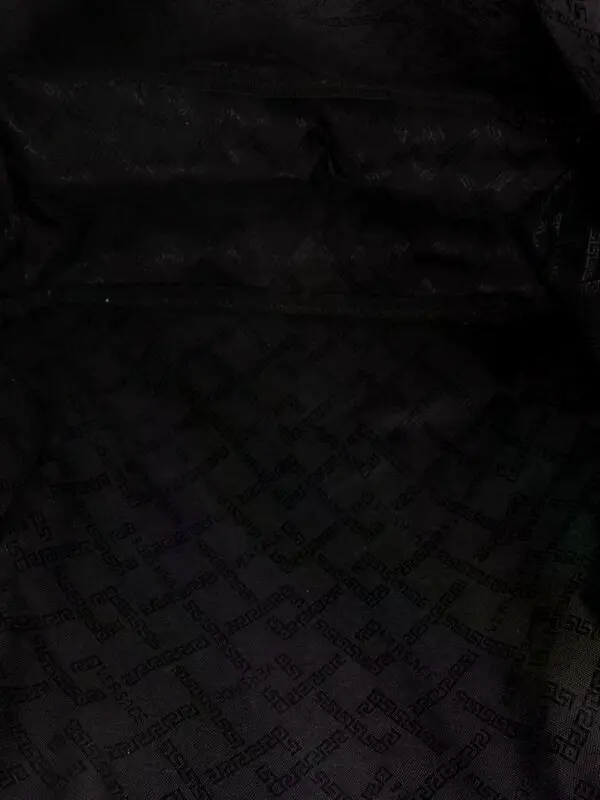 Versace Nylon Logo Print Backpack
