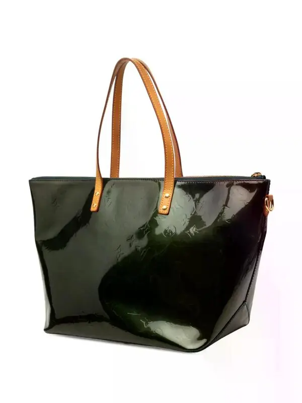 LOUIS VUITTON Monogram Vernis Bellevue Gm Handbag - Green