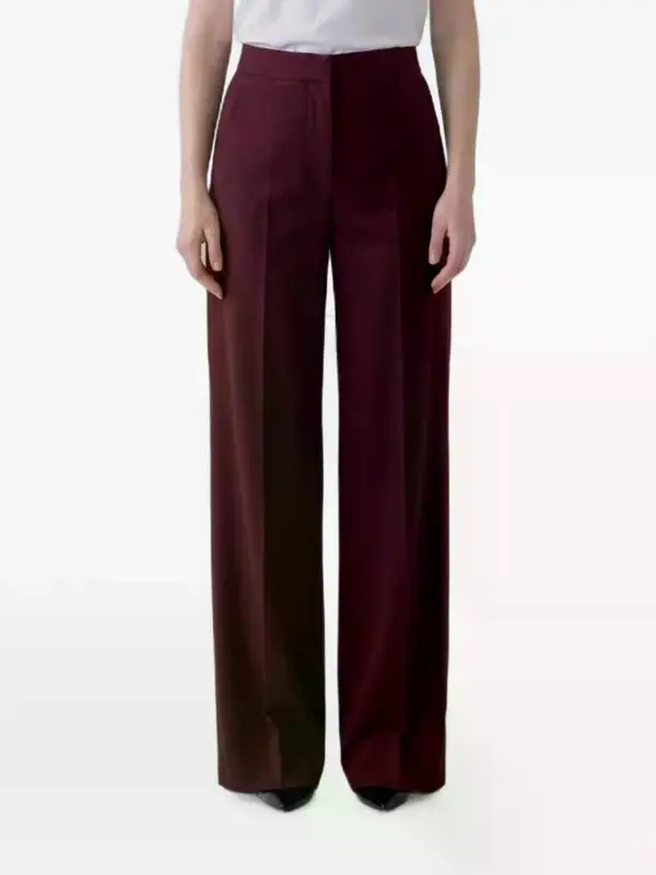 Max Mara Pressed-crease Pants