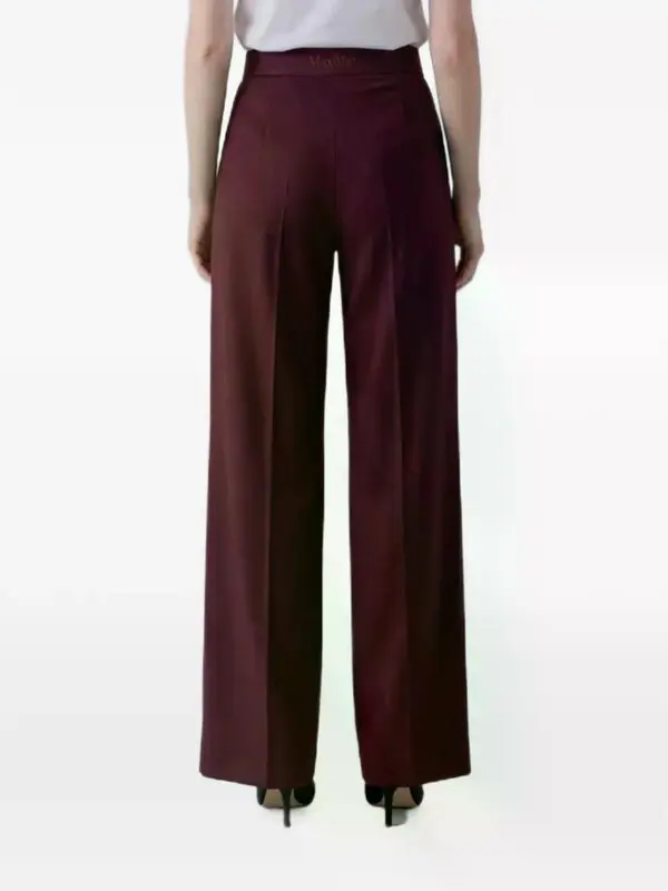 Max Mara Pressed-crease Pants