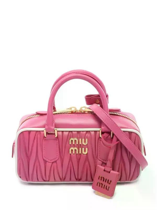 Miu Miu Matelasse Arcadie Satchel