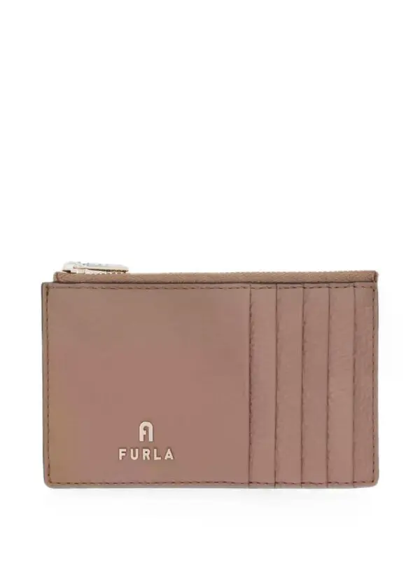 Furla Logo-plaque Zip-fastening Card Holder
